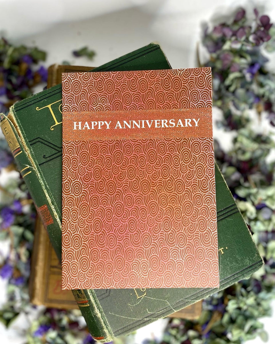 Terracotta • Anniversary Card – Ree+Dot Cards and Gifts